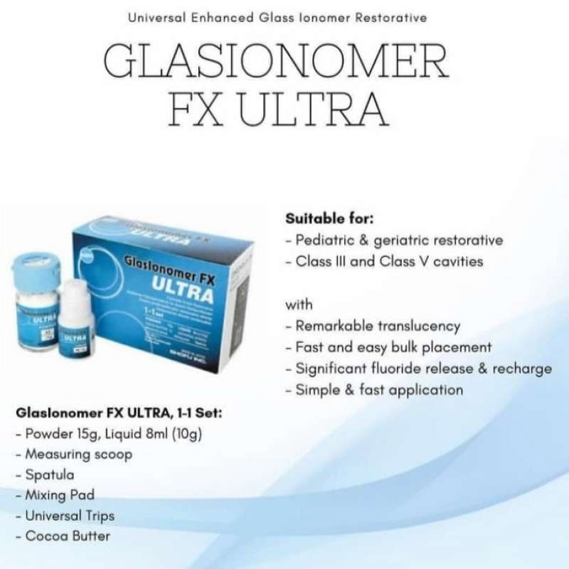 Jual Gic Fx Ultra Shofu / Glassionomer Cement Setara Fuji 9 Gold Di ...