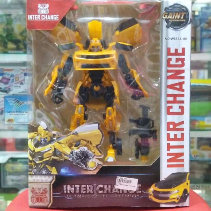 Promo Mainan Robot Transformer Interchange Diskon 24% Di Seller Toko ...