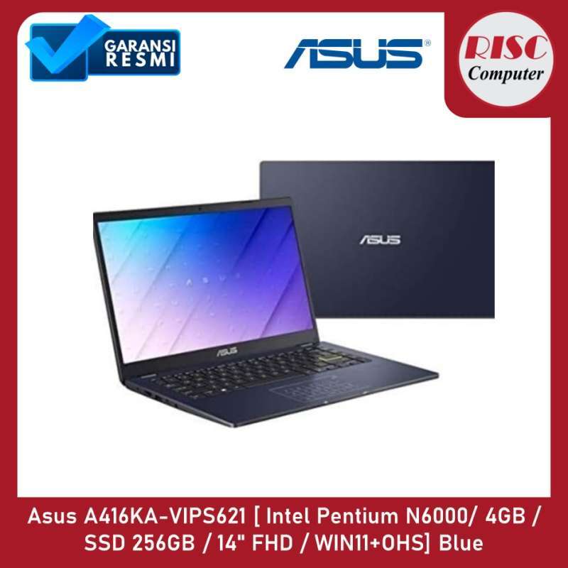 Jual Asus VivoBook E410KAO-VIPS621 [ Intel Pentium N6000/ 4GB / SSD ...