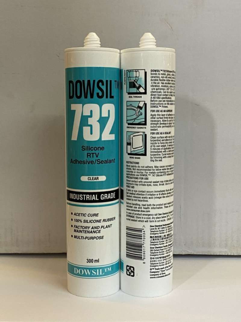 Promo Dowsil 732 / Dowsil 732 Silicone Rtv Adhesive/Sealant ...