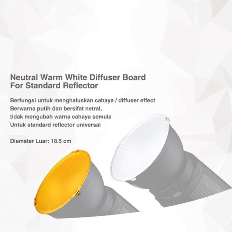 Jual Neutral Warm White Papan Diffuser Board Putih Untuk Standard ...