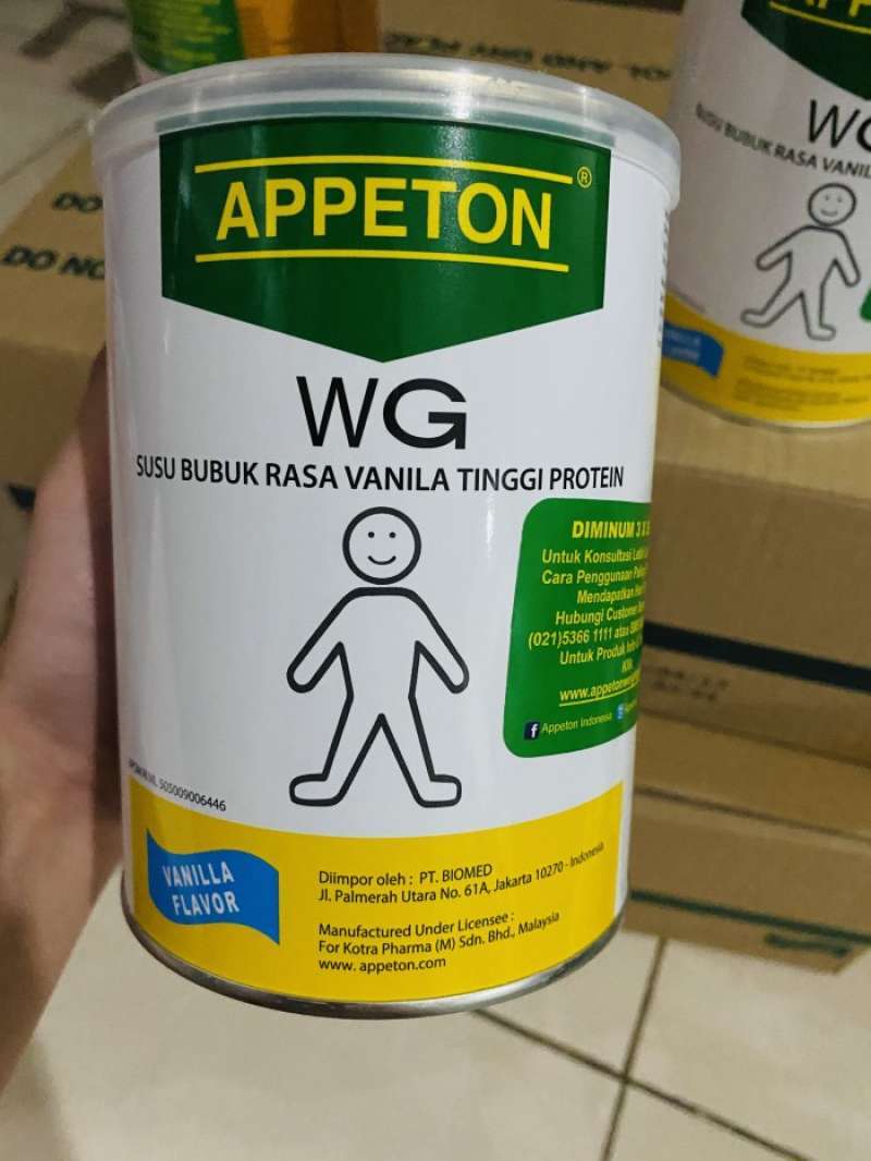 Jual Appeton Weight Gain Adult 450 Gram Rasa Coklat Vanila Vanilla Di ...