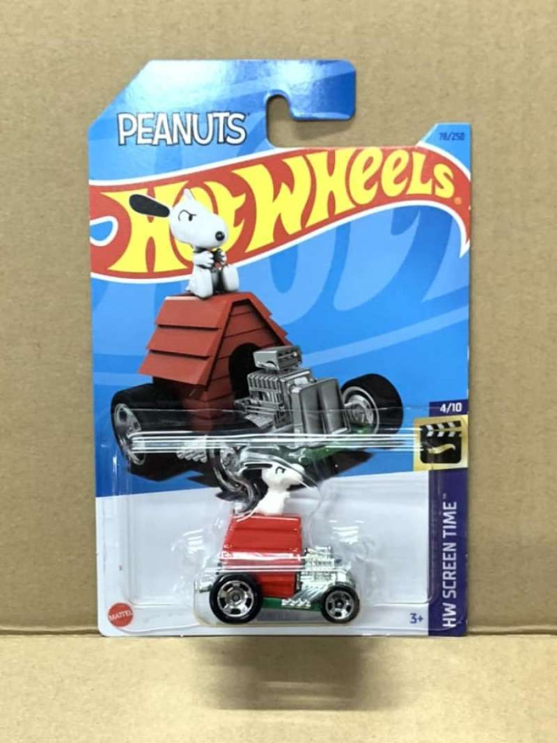 Jual Hotwheels Peanuts Snoopy Base Hijau 4/10 - Lot D 2023 di Seller ...