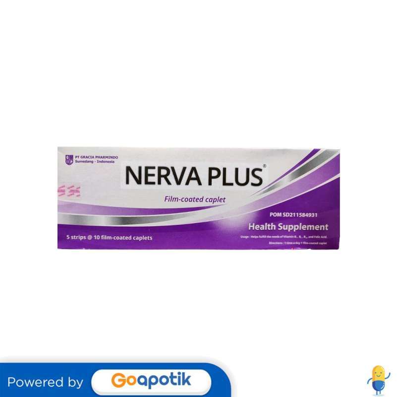 Jual Nerva Plus Box 50 Kaplet Di Seller Apotek Duta Farma Ii - Apotek ...