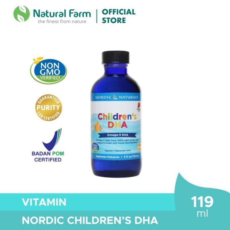 Jual Nordic Children's Dha Strawberry (syrup) Di Seller Nur Nur Toko ...