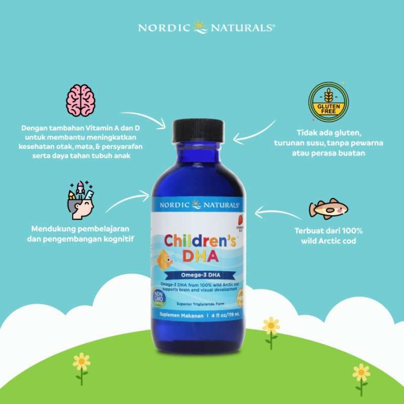 Jual Nordic Children's Dha Strawberry (syrup) Di Seller Nur Nur Toko ...