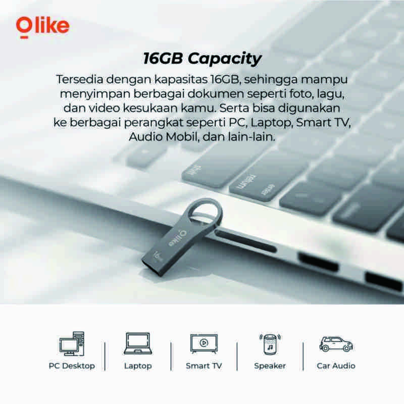 Jual Olike Flashdisk Metal 16gb Of-216 Di Seller Kala Id - Argosari ...