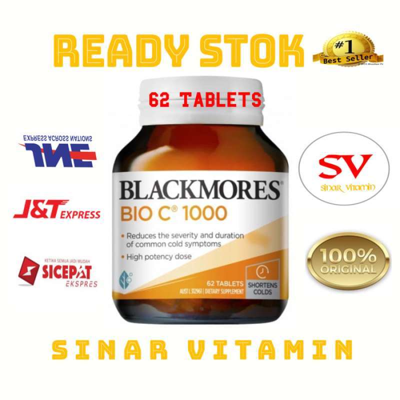 Jual Blackmores Vitamin C 1000mg 62 Tablets Australia Di Seller Nur Nur ...