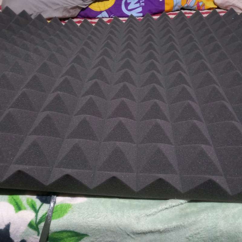 Jual Panel Acoustic Foam Model Pyramid 2x1m Tebal 6cm Di Seller Adam ...