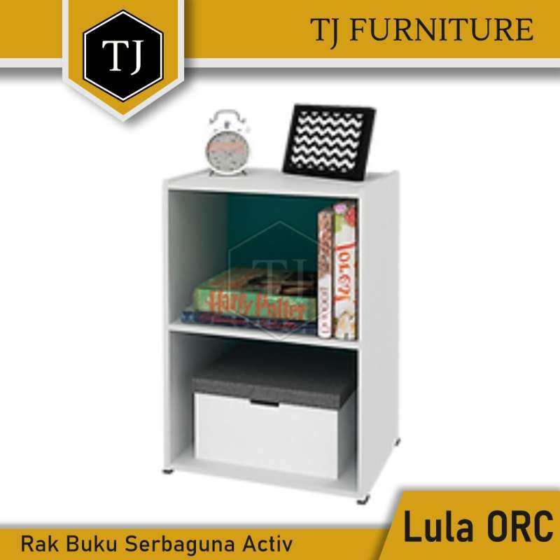 Jual Activ Lula ORC 2 Rak Buku Kayu / Rak Display / Rak Pajangan / Rak ...