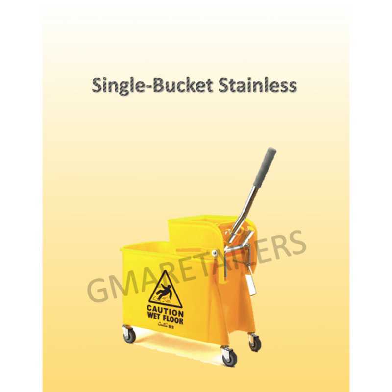 Promo Single Bucket Mop Wringler / Ember Air Roda Diskon 4% di Seller ...