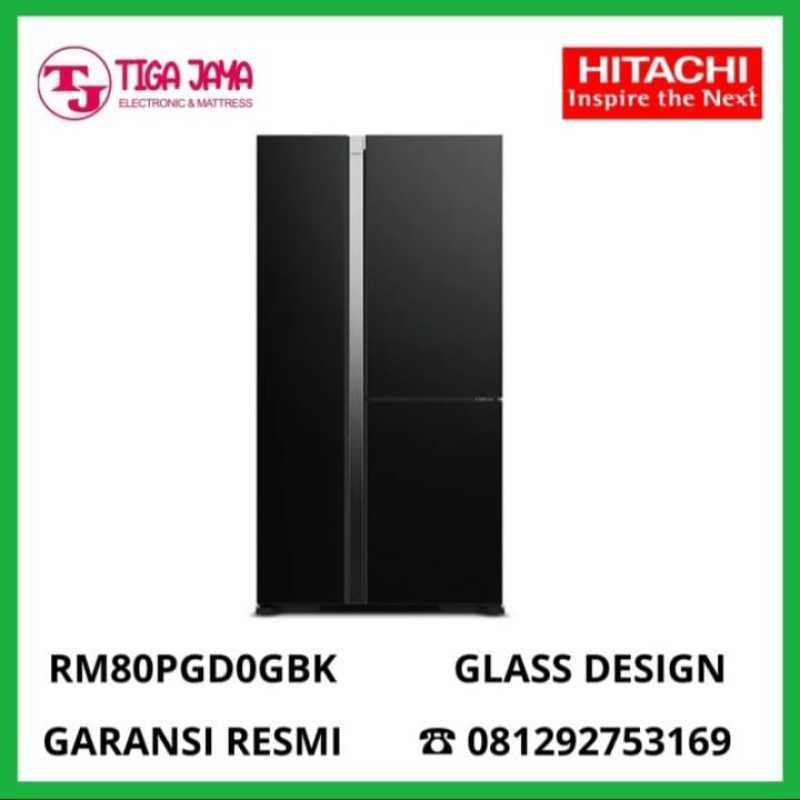 Jual Hitachi Rv70pgd7bbk Kulkas 2 Pintu Cooling System Dual Fan Rv70 Di ...