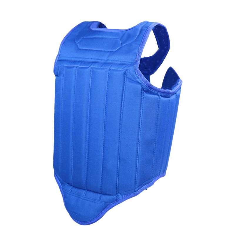 Jual Unisex Karate Chest Guard Taekwondo Protector Muay Thai Rib Armour ...