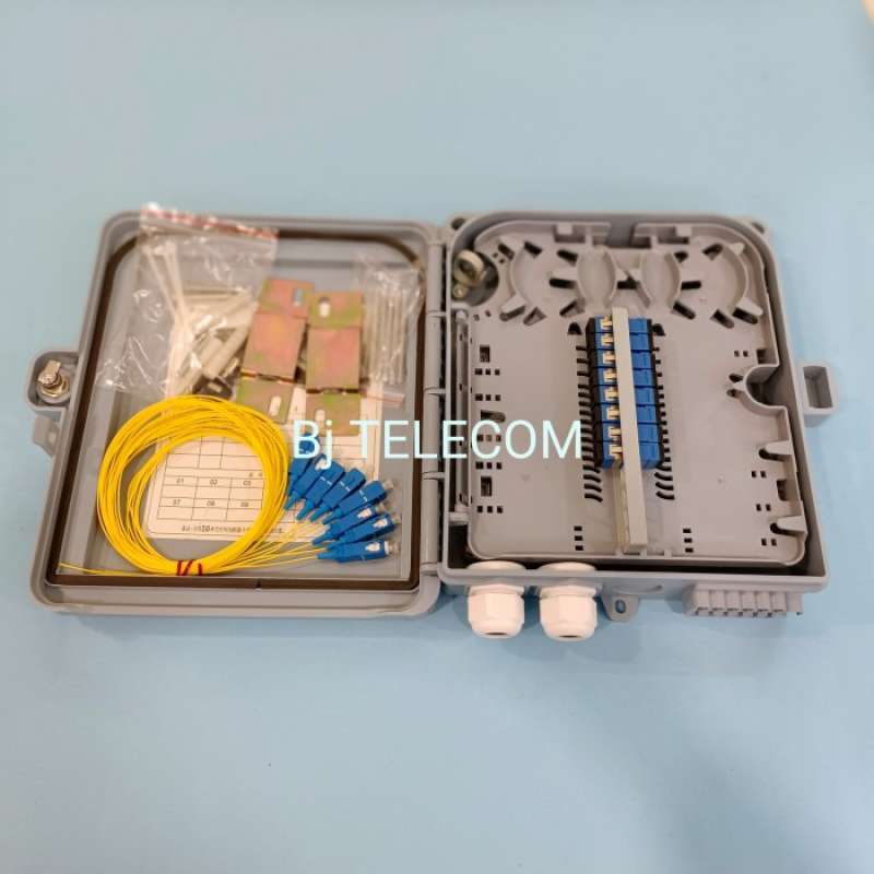 Promo odp 8 core SC upc lengkap/ ODP tiang 8 core SC lengkap/Otb wall 8c sc Diskon 23% di Seller ...