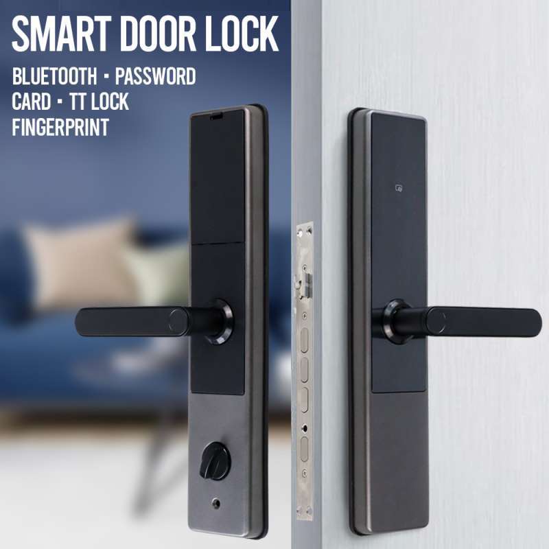 Jual ALOEY A2 Smart Door Lock Kunci Pintu Digital Smart Lock Door Lock ...