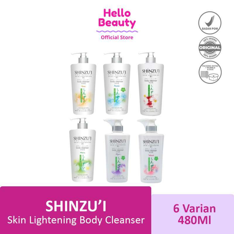 Jual Shinzu'i Skin Lightening Body Cleanser 480ml Di Seller Hello ...