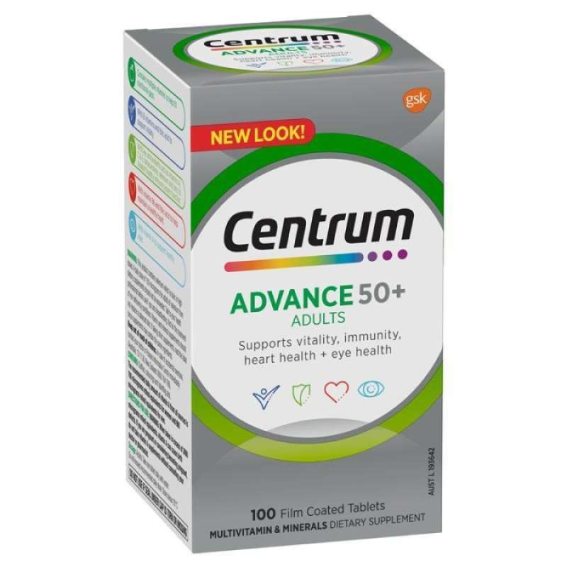 Jual Centrum Advance 50+ 100 Tablets Di Seller Anes Medika Center ...