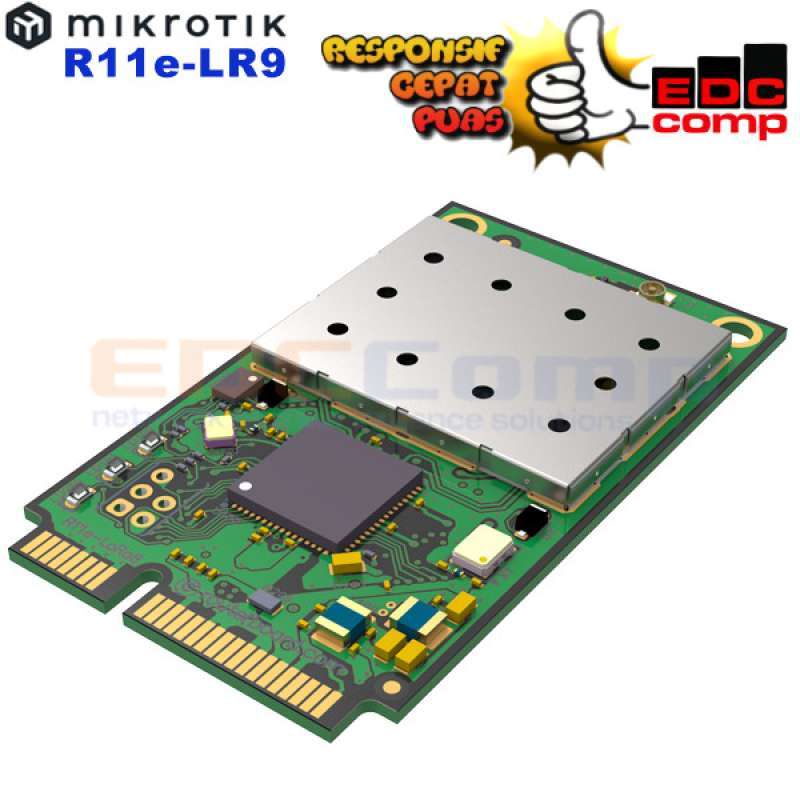 Promo Mikrotik R11e-LR9 Lora Modem |miniPCI-e R11 LR9 Modem Lora Diskon ...