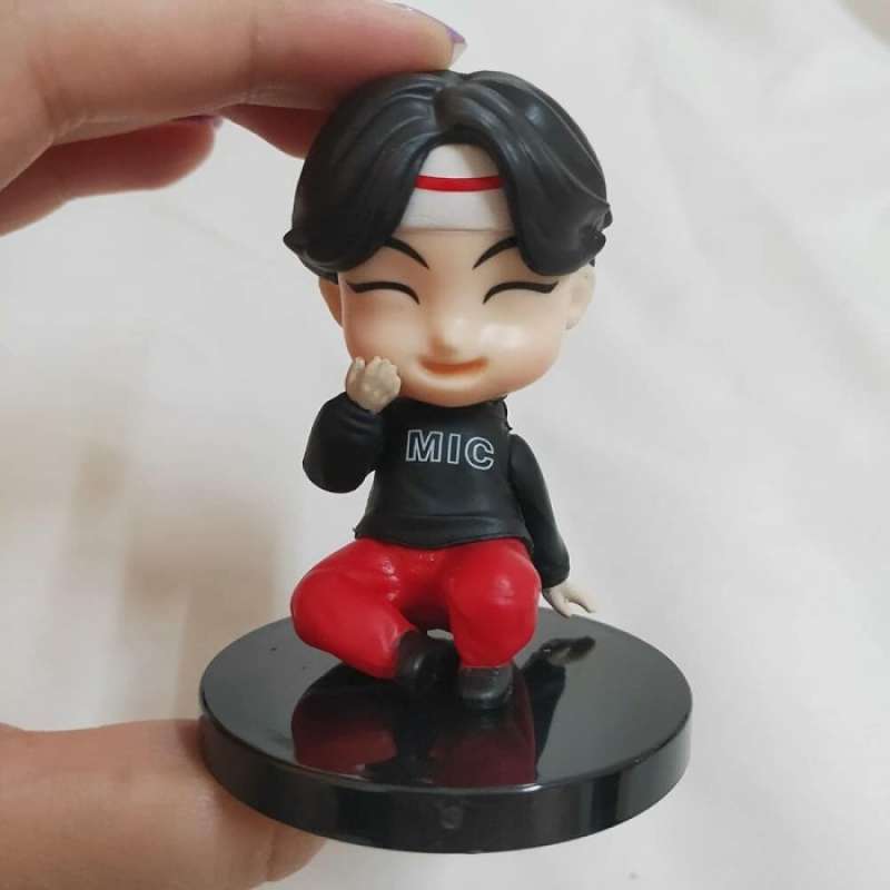 Promo Action Figure Bts Bt21 Army Bangtan Boys Kpop Idol Model Topper Cake - - Tocko99 Diskon 50 ...