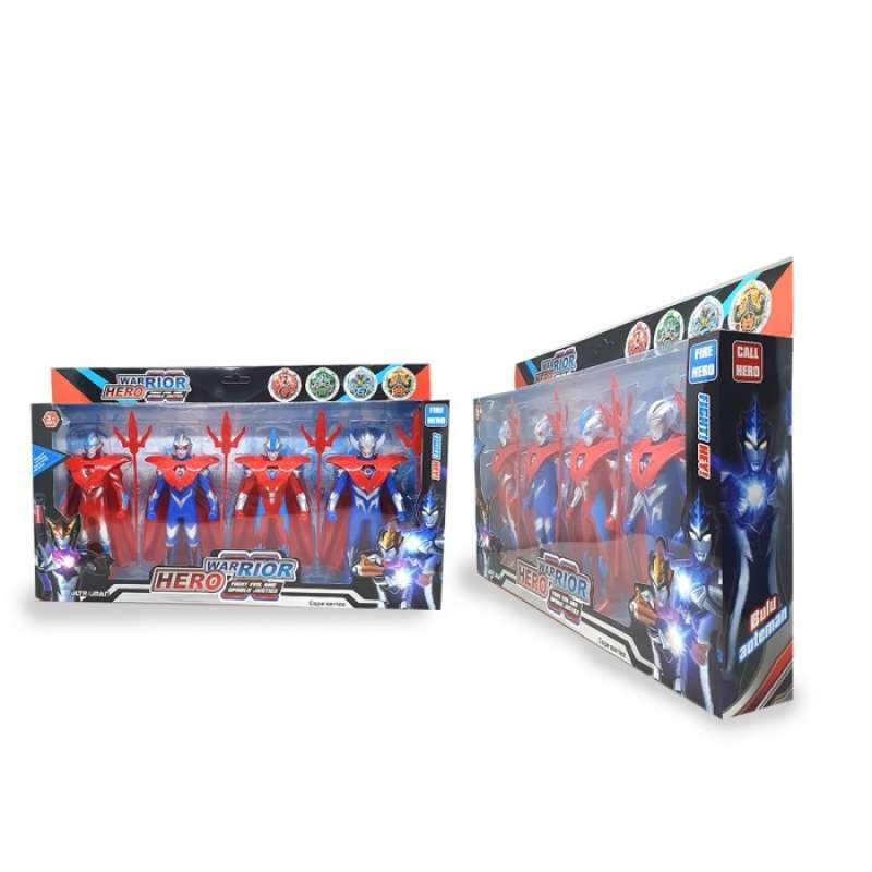 Promo Mainan Robot Ultraman Warrior Hero 4pcs - Tocko99 Diskon 50% Di ...