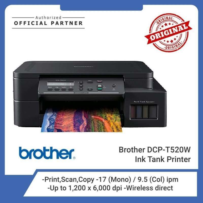 Jual Printer BROTHER DCP-T520W Refill Tank Printer di Seller JAYA_ABADI - Pacar Kembang, Kota ...