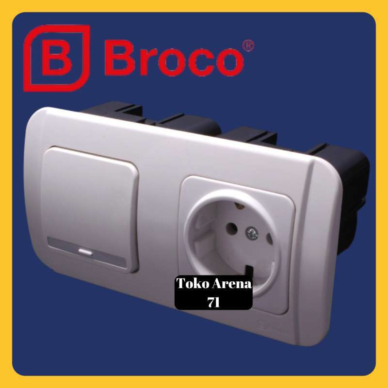 Jual Saklar Broco Galleo Stop Kontak Original Murah - Harga Diskon ...