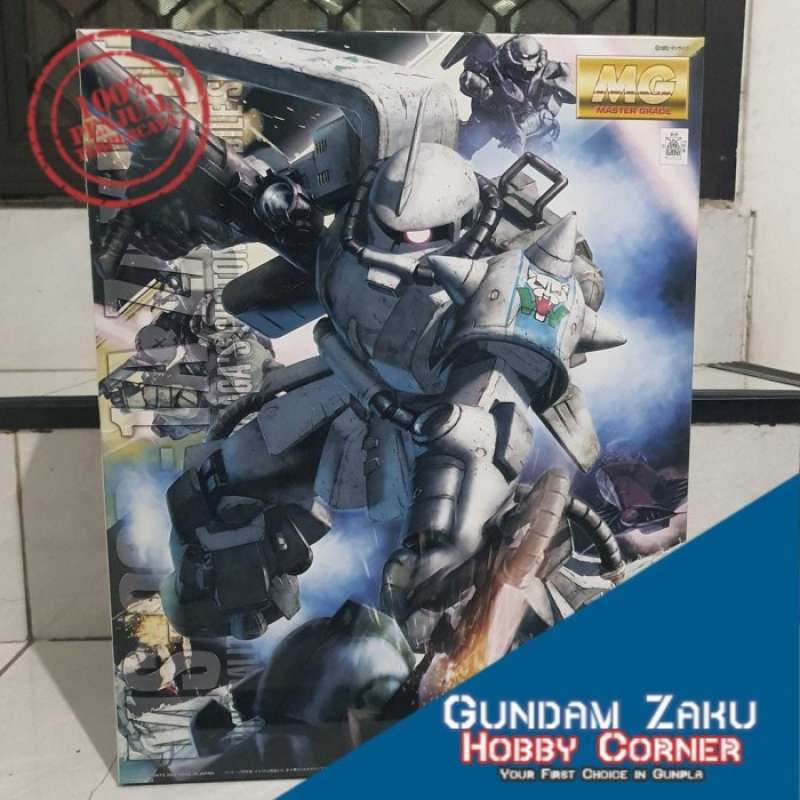 Promo MG MS06R 1A ZAKU II SHIN MATSUNAGA CUSTOM BANDAI Diskon 23% di ...