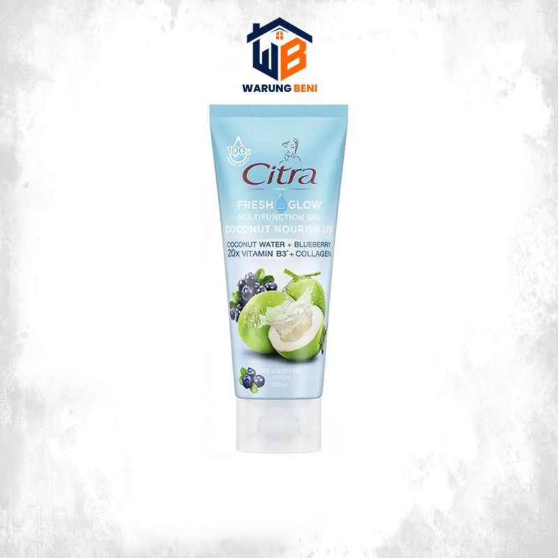 Jual Citra Fresh Glow Multifunction Gel Coconut Bright Uv 180ml di ...