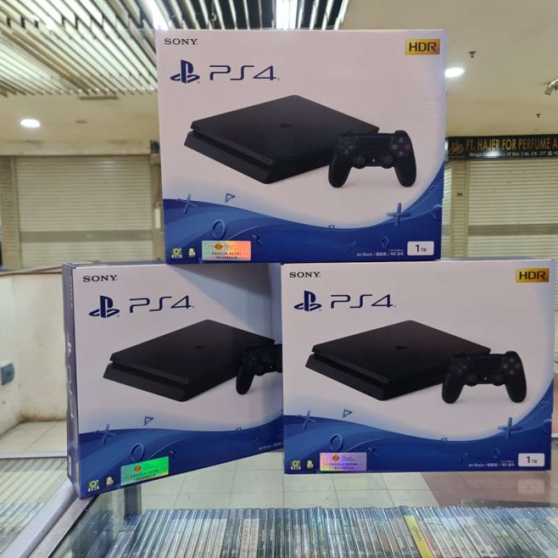 Promo Ps4 Slim 1tb New Garansi Sony Resmi &stick Wireless Original ...