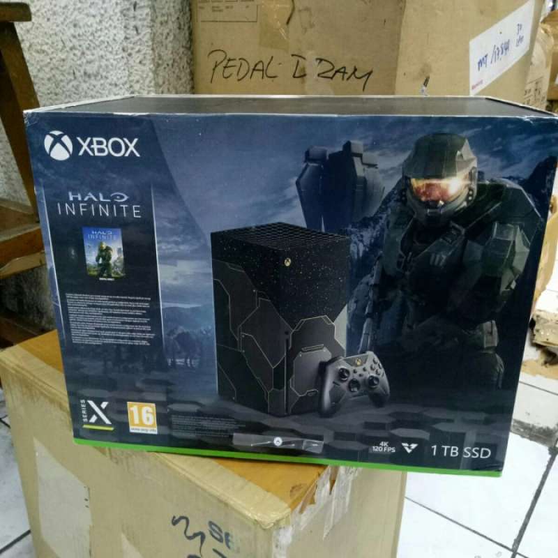 Promo Xbox Series X 1TB ( Halo infinite Limited Edition ) Diskon 23% di ...