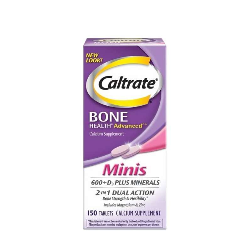 Promo Caltrate 600 +D3 plus Mineral. calcium, vit D3. osteo tulang ...