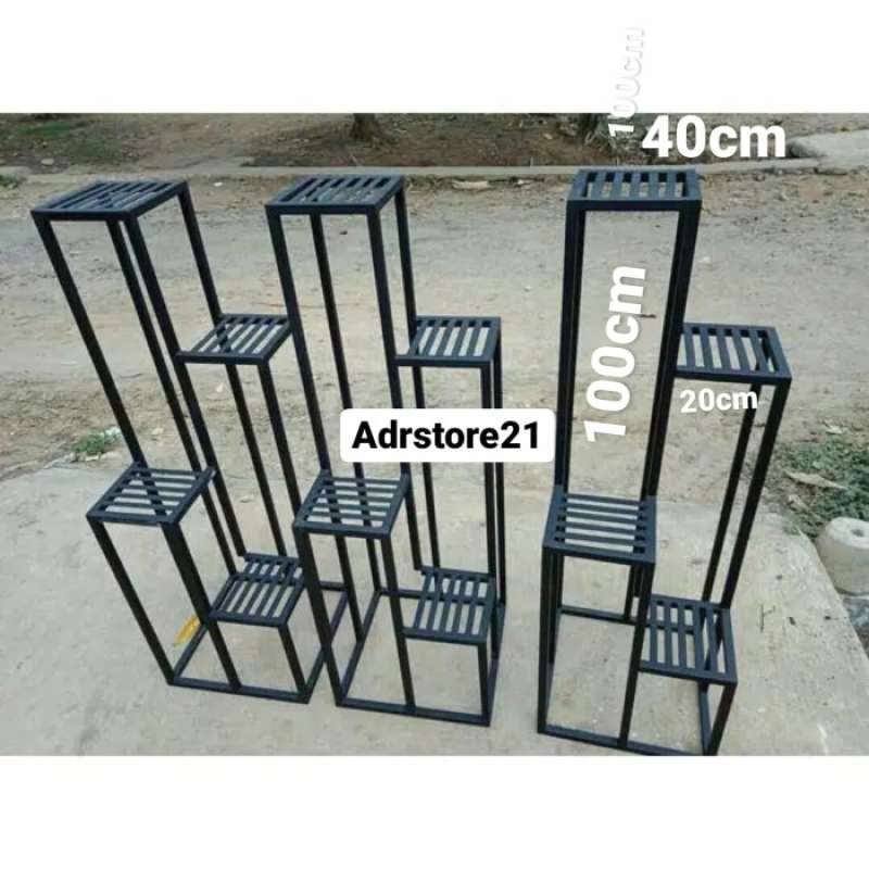 Promo Standing Pot Tanaman Hias Zig zag (Besi 8 SNI) Diskon 29% di ...