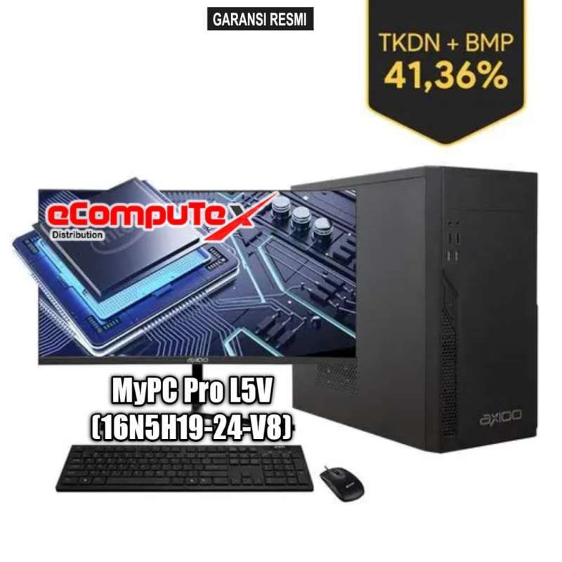 Jual PC DESKTOP AXIOO MYPC PRO L5V (16N5H19-24-V8) TKDN GARANSI RESMI ...