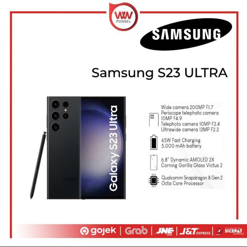 Jual Samsung S23 Ultra Graphite Spesifikasi Original, Murah & Diskon ...
