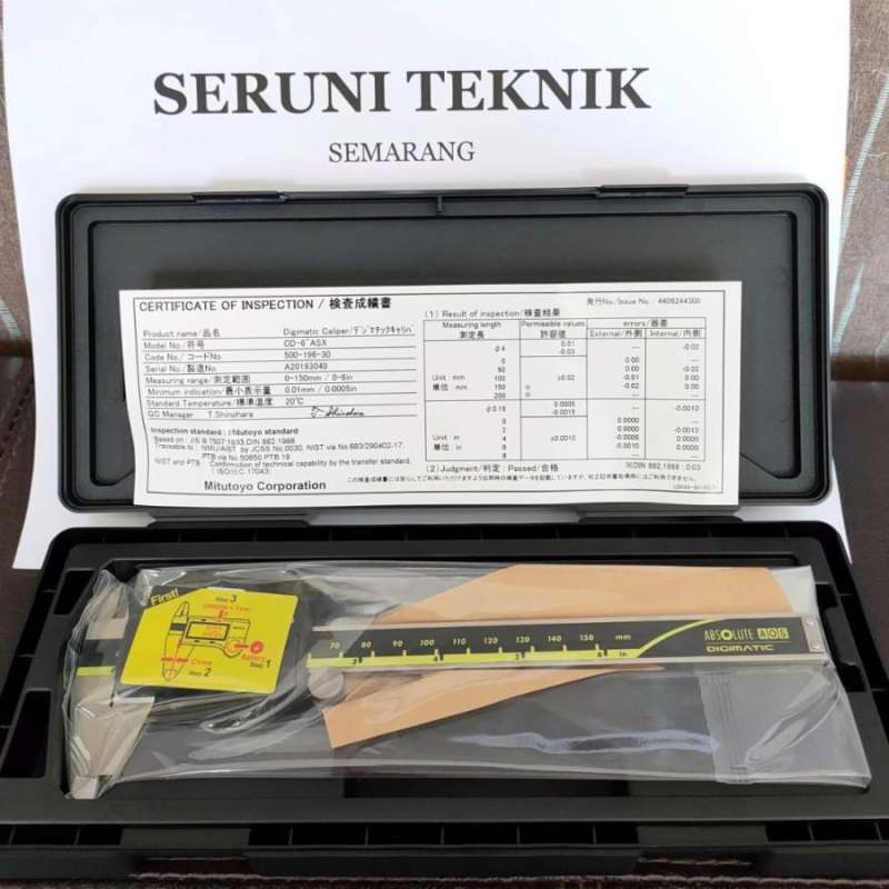 Jual Mitutoyo Digital Caliper 6 500-196-30 di Seller Seruni Teknik ... Jual Mitutoyo Digital Caliper 6 500-196-30 di Seller Seruni Teknik ...