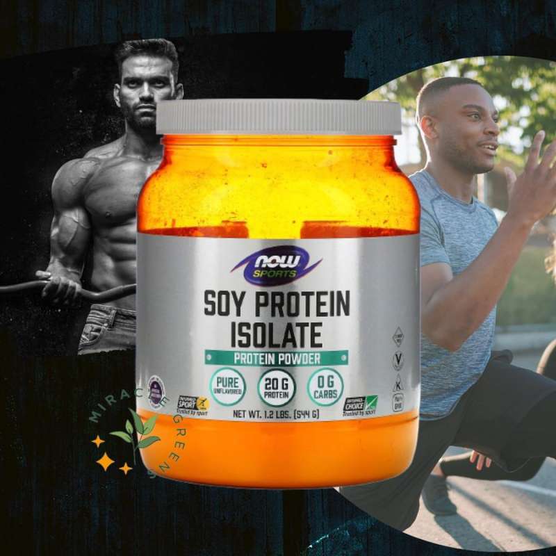 Jual NOW Sports Soy Protein Isolate Unflavored 544 g di Seller Miracle ...