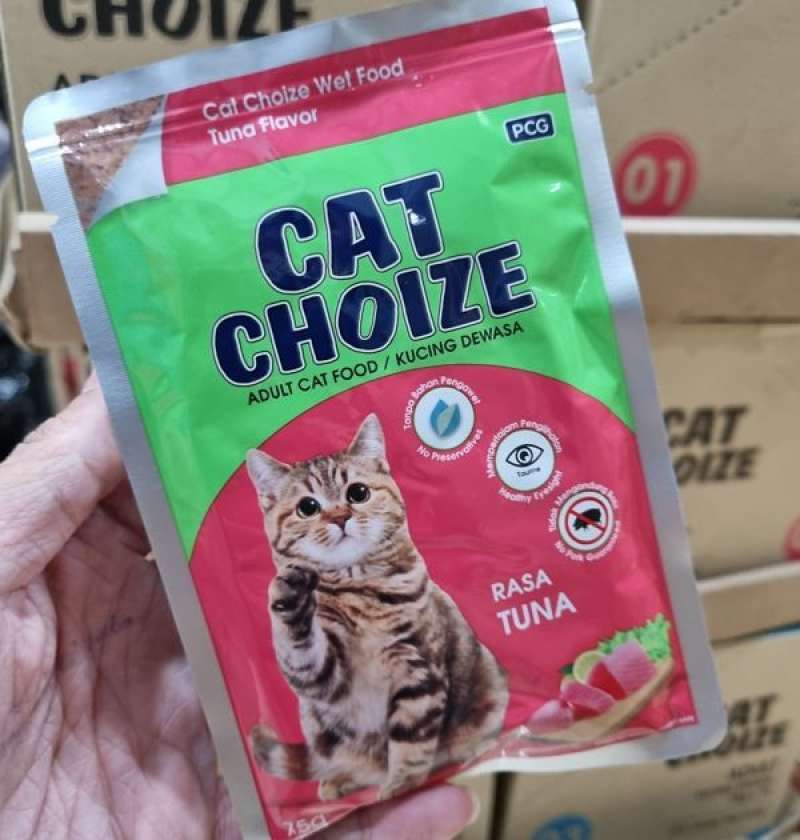 Jual Cat Choize Pouch 75GR Sachet Saset Makanan Basah Kucing Wet Food ...