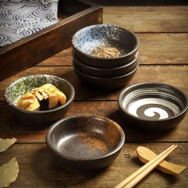 Jual JAPAN series sauce plate bowl piring mangkok saus kecil Bulat ...