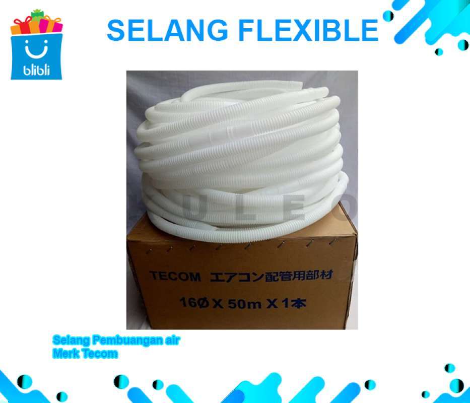 Jual Selang Pembuangan Air 50meter / Drain Ac / Selang Flexible Merk ...