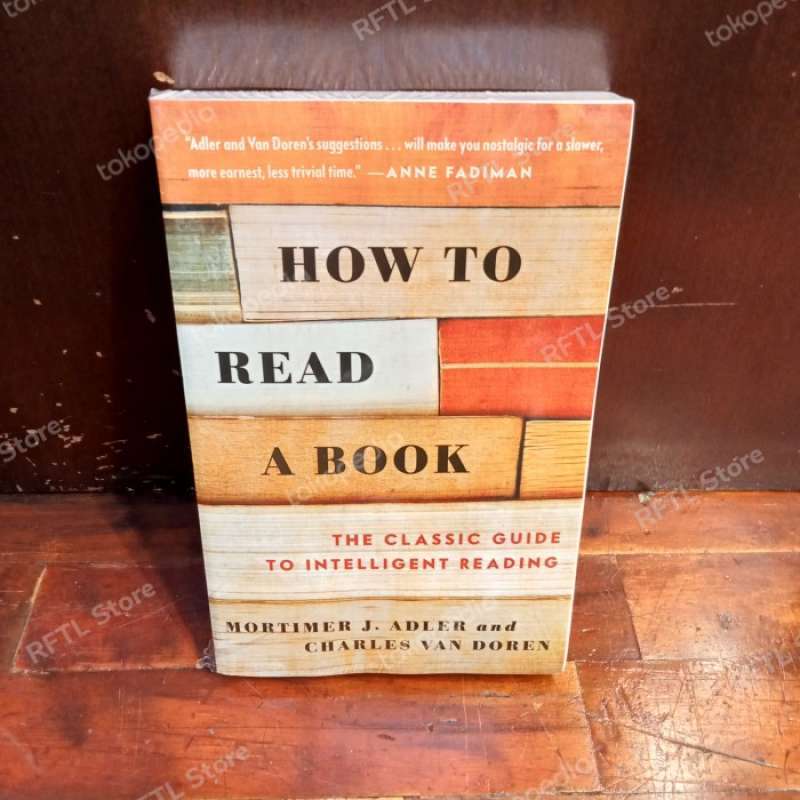 Jual Book Import - How To Read A Book: The Classic Guide To Intelligent Di Seller Bane Store ...