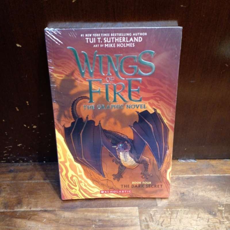 Promo Book Import - The Dark Secret Wings of Fire Graphic Novel Book 4 ...