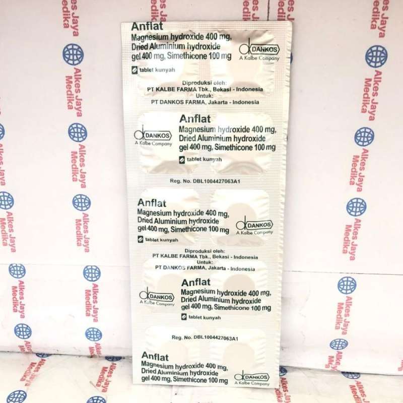 Jual Anflat Isi 10 Tablet - Obat Maag Di Seller Alkes Jaya Medika ...