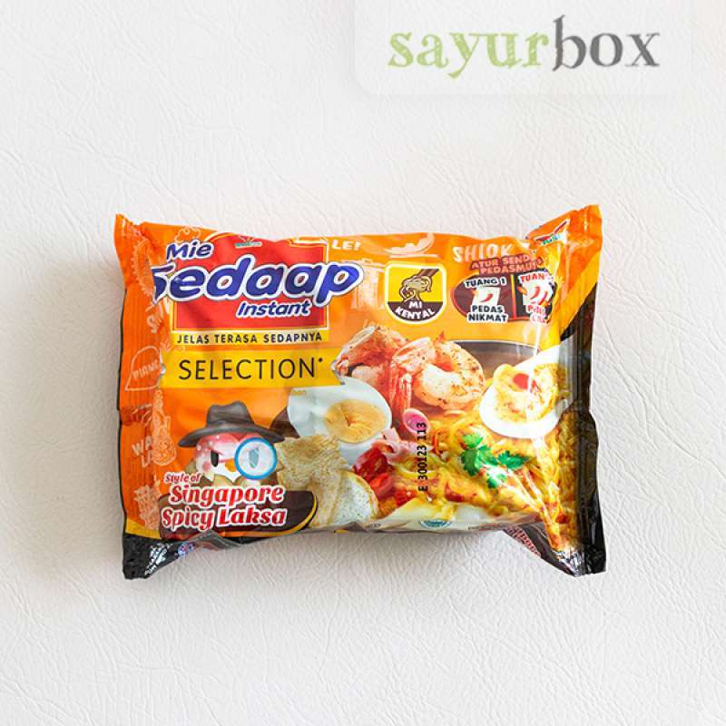 Jual Sedaap Mie Singapore Spicy Laksa 83 gram Sayurbox - JKT di Seller ...