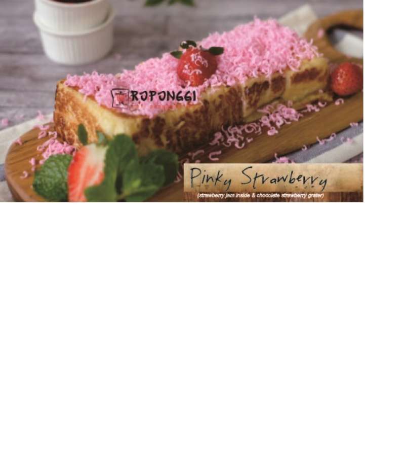 Jual Roponggi Roti Bakar Strawberry - Strawberry di Seller ROPONGGI ...