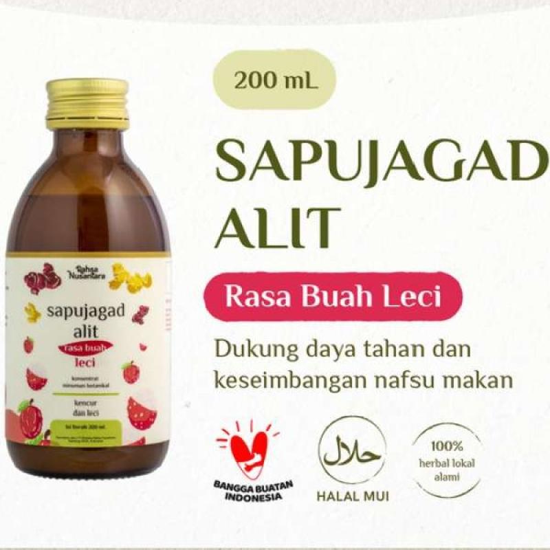 Jual Sapujagad Anak Rasa Leci by Rahsa Nusantara Vitamin Herbal di ...