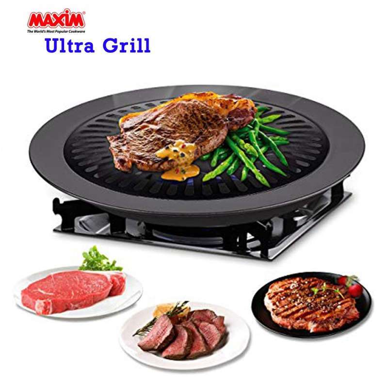 Promo MAXIM Pemanggang Teflon 25cm - UltraGrill Diskon 25% di Seller ...