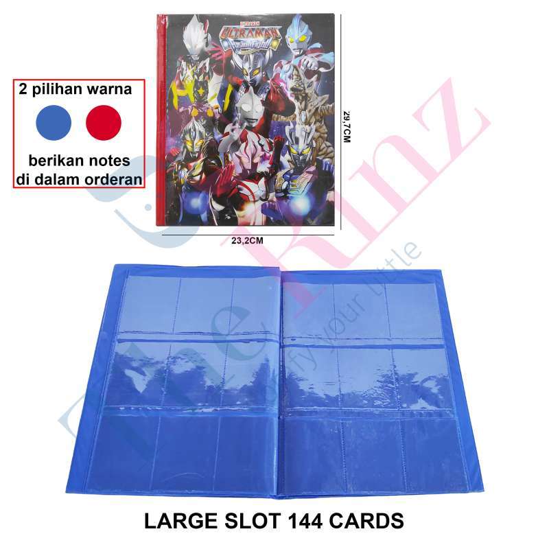 Jual Album Kartu Ultraman Zero / Buku Koleksi Mainan Kartu Ultraman di ...
