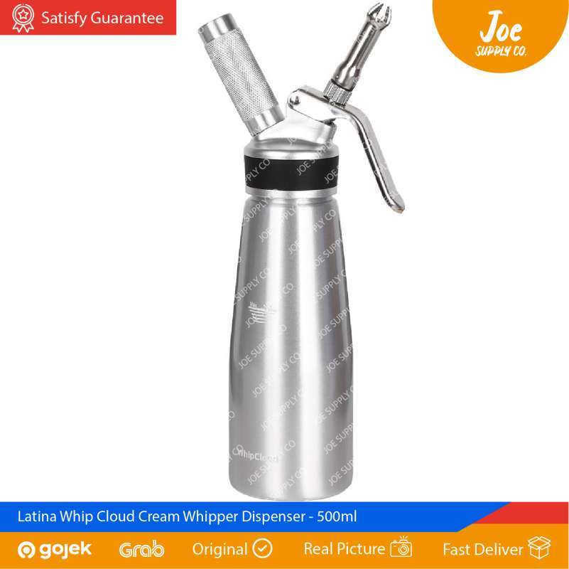 Jual Latina Whip Cloud Cream Whipper Dispenser 500 Ml / Botol Whipped ...