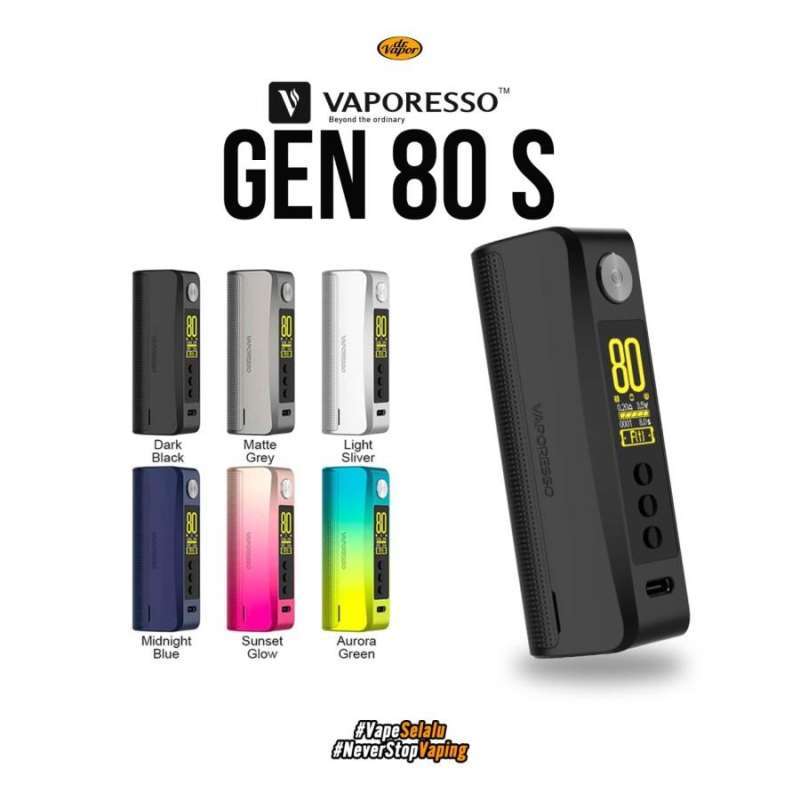 Jual VAPORESSO GEN 80 S AUTHENTIC di Seller dr vapor store - Catur ...