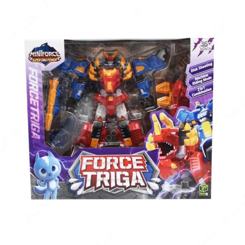 Jual MiniForce Force Triga Robot transformation mini force di Seller ...